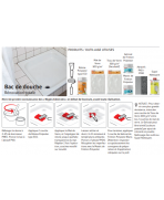 Kit de réparation - Bac de douche (Rénovation totale)